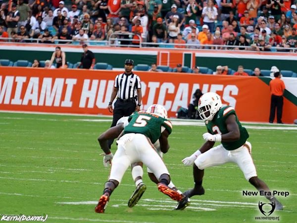 DB Amari Carter emerges as impactful player for Miami - New Era Prep