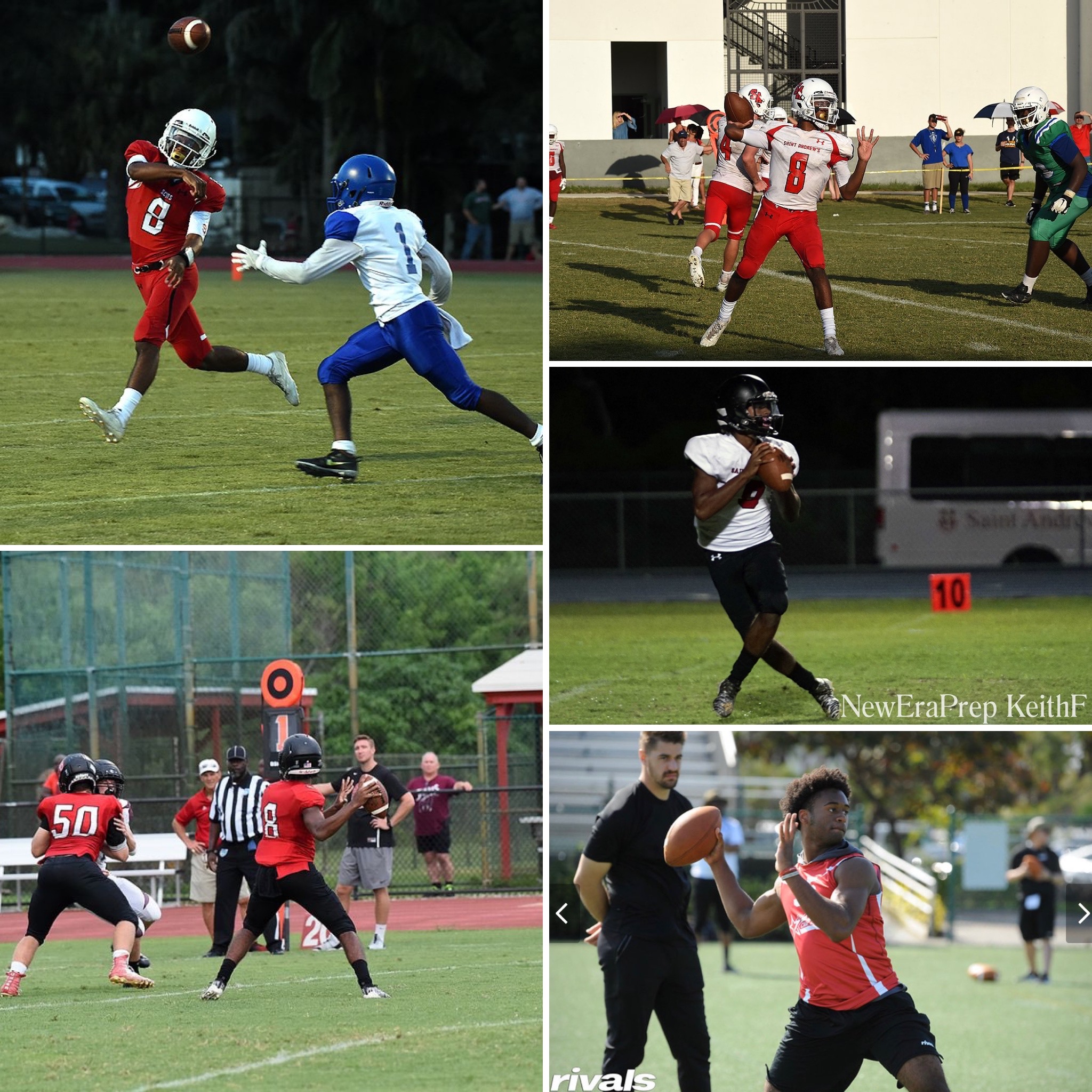 Leader from a distance: QB Jeremiah Young gets himself right - New Era Prep