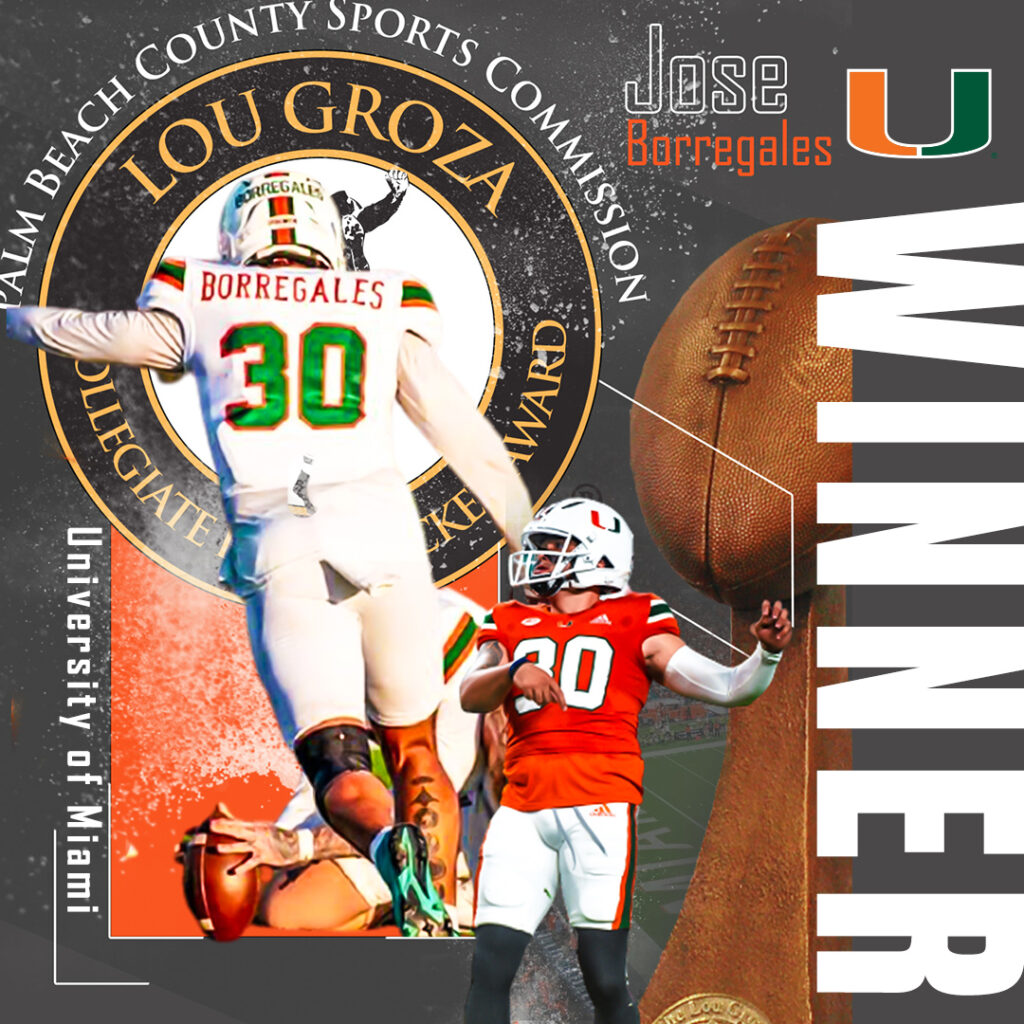 History in the making: K Jose Borregales wins Lou Groza Award - New Era ...