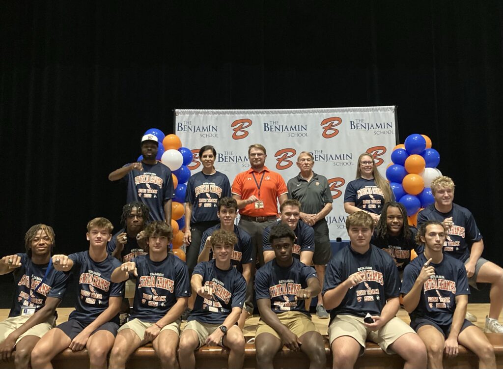 Ring ceremony: Benjamin track and field teams honored as Class 1A state ...