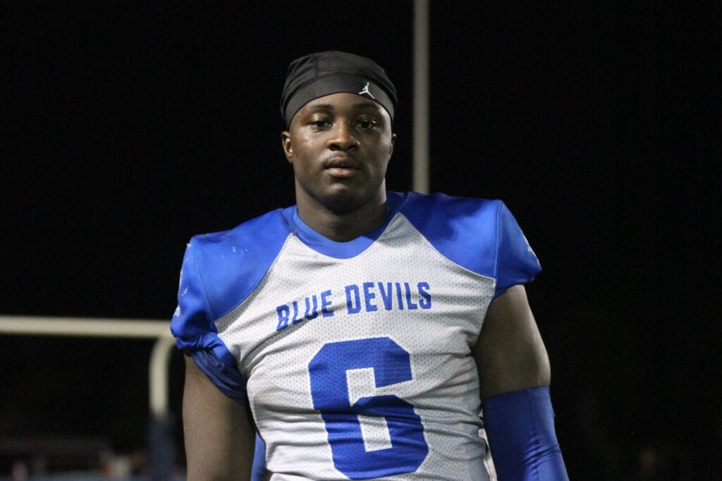 Co-Defensive Player of the Year: DE/LB Deejay Holmes - New Era Prep