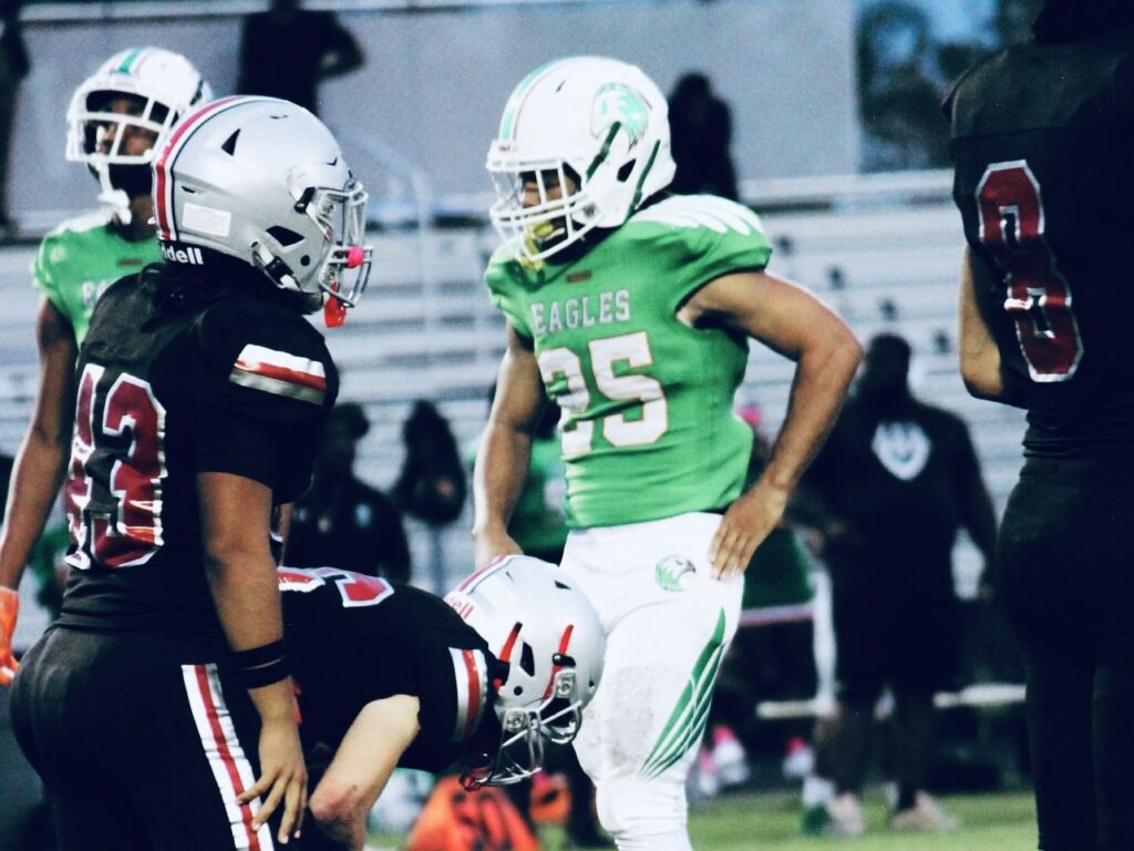 Burst: RB Jamie Simmons wins Breakout of Week 8 honor - New Era Prep